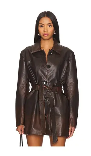 Lamarque Leather Coats For Women