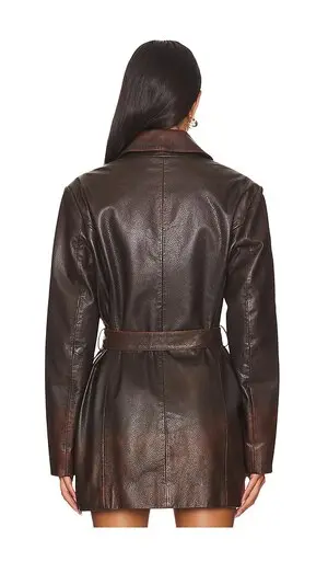 LAMARQUE Marlowe Leather Coat