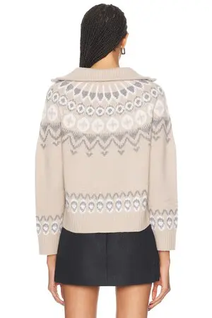 Simkhai Eliah Half Zip Pullover Sweater