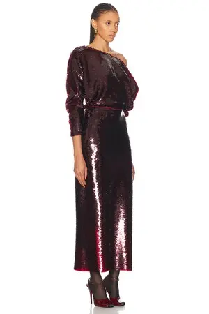 SEV Sequin Midi Dress
