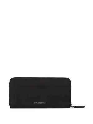 Karl Lagerfeld Ikon Continental Wallet - Black