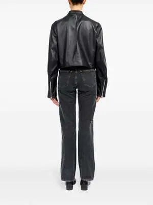 MAISON MARGIELA Leather Biker Jacket