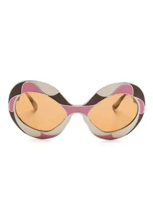 Marni Vaso Land Of Revelations Sunglasses - Neutrals