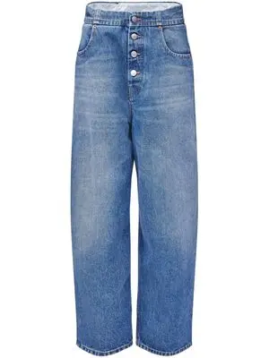 Maison Margiela Whiskering Jeans For Women