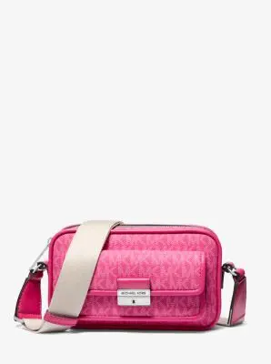 Michael Kors Bradshaw Extra-Small Signature Logo Camera Crossbody