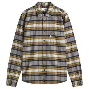 You Must Create Curtis Check Shirt - Green Multi