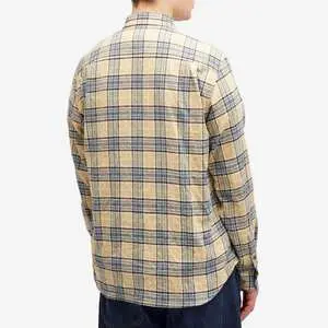 You Must Create Curtis Check Shirt - Beige Multi