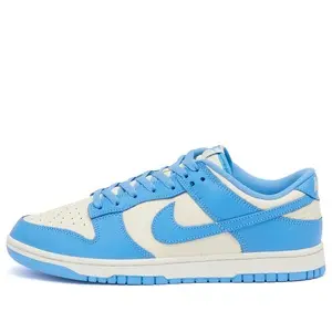 Nike Dunk Low Retro Sneakers - Coconut/blue/red