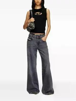 DIESEL® D-akemi Wide-leg Jeans