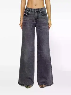 DIESEL® D-akemi Wide-leg Jeans