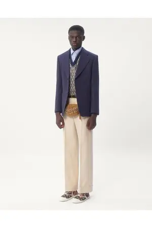 Valentino Garavani Single-breasted Wool Gabardine Jacket