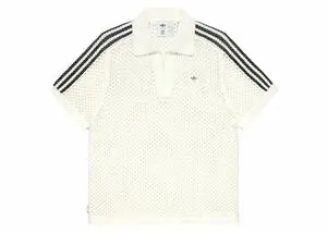 Adidas X Edison Chen Crochet Polo - White
