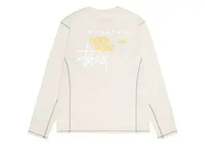 StÜssy X Mountain Hardwear Long Sleeve Tee Shirt - Stone