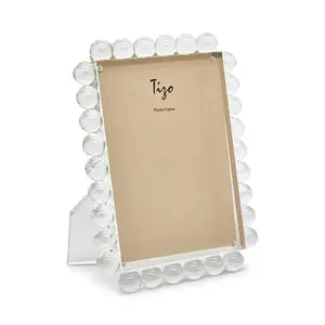 TIZO Lucite Frame With Bubbles, 5 X 7 - Clear