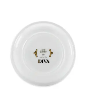 GINORI 1735 Colonna Diva Sugar Bowl With Cover - Celeste