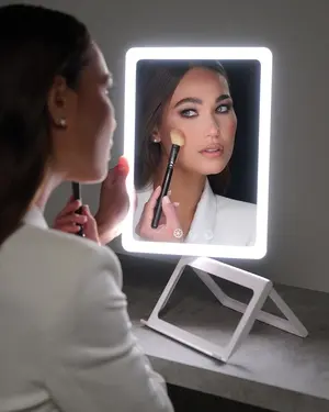 ILIOS LIGHTING Slim Rechargeable Makeup Mirror - No Color
