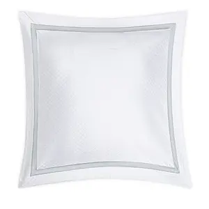 MATOUK Lowell Diamond Matelasse Oversized Euro Sham - Pool