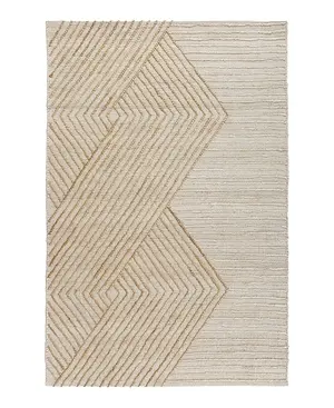 LR HOME Naella Mes-568 Area Rug, 7'9 X 9'9 - Bleached/