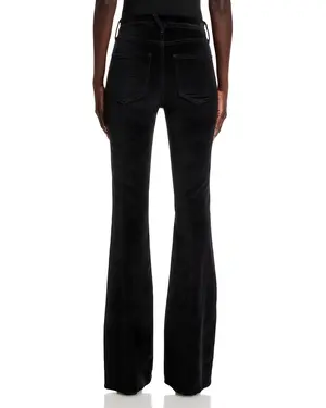 Veronica Beard Beverly High-rise Skinny Flare Jeans - Black
