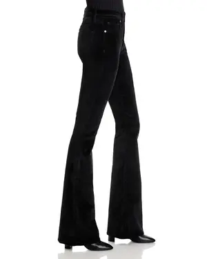 Veronica Beard Beverly High-rise Skinny Flare Jeans - Black
