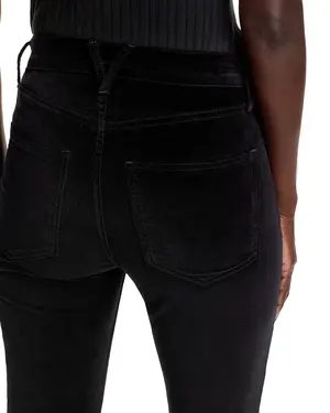 Veronica Beard Beverly High-rise Skinny Flare Jeans - Black