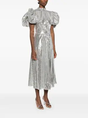 ROTATE BY BIRGER CHRISTENSEN Sequined Maxi Dress