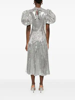 ROTATE BY BIRGER CHRISTENSEN Sequined Maxi Dress