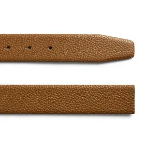 Giorgio Armani Leather Reversible Belt Strap - Brown