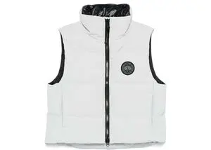 Canada Goose Black Label Grandview Cropped Vest - Silverbirch