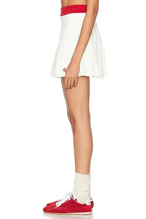 Casablanca Pleated Mini Skirt