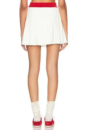 Casablanca Pleated Mini Skirt
