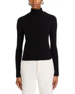 Velvet By Graham & Spencer Long Sleeve Mock Neck Top