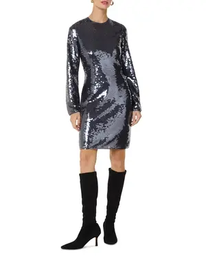 Whistles Sequin Mini Dress