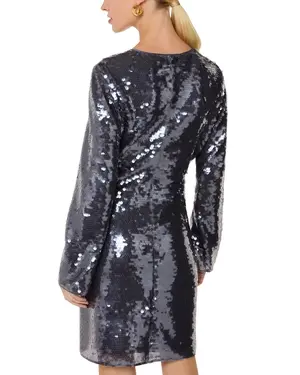 Whistles Sequin Mini Dress