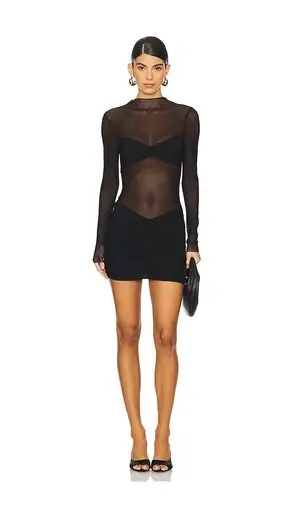 Superdown Carolina Mini Dress - Black