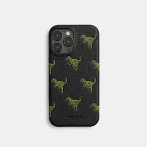 Coach Iphone 16 Pro Case With Rexy - Black
