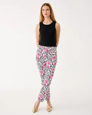 LILLY PULITZER 29' Ana High Rise Pant - Coconut Sunshine Seekers
