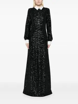 MACGRAW Neo Gothic Sequin Gown