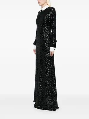 MACGRAW Neo Gothic Sequin Gown