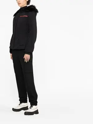 Prada Logo-patch Hooded Jacket