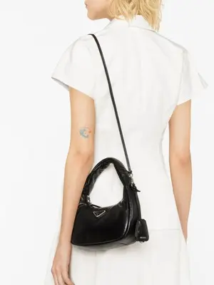 Prada Mini Shoulder Bag - Black