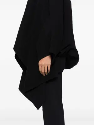 Yohji Yamamoto Button-up Cape
