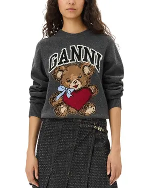 Ganni Graphic Sweaters For Women