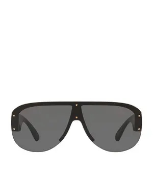 Versace Aviator Sunglasses - Black