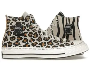 CONVERSE Chuck 70 Hi Brain Dead Sneakers - White/black