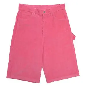Drew House Corduroy Short Sleeve Short - Hot Pink