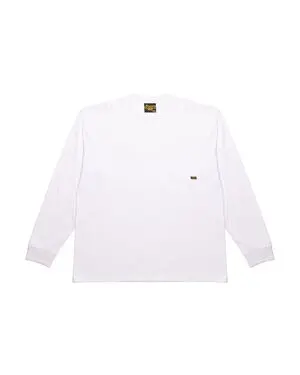 Drew House Basic Long Sleeve Pocket T-shirt - White