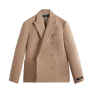 Kith Felted Jersey Julius Blazer - Cream