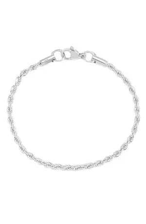 DONATELLO GIAN Sterling Rope Bracelet