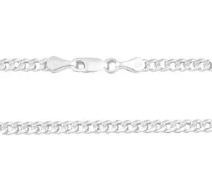DONATELLO GIAN Sterling 2mm Curb Link Chain Necklace